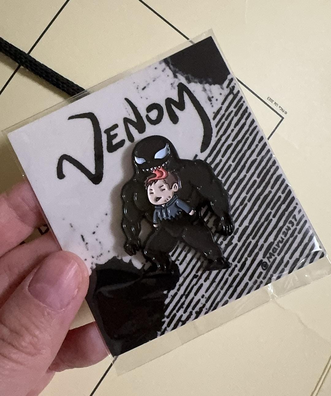 Veddie Venom and Eddie Enamel Pin - Etsy