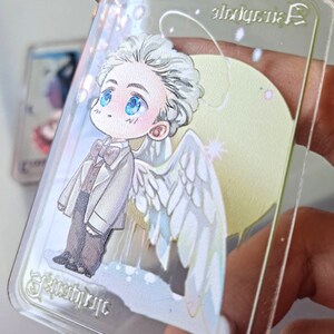 GOODOMENS Card Style Star Key Ring - Etsy