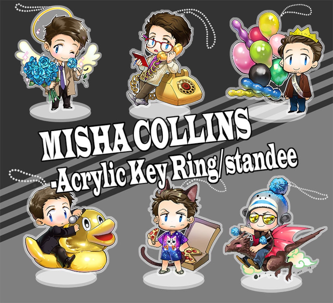 Misha-acrylic Key Ring/standee - Etsy Hong Kong