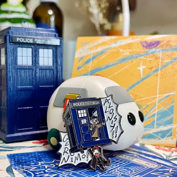 Doctor Who Enamel Pin - Etsy
