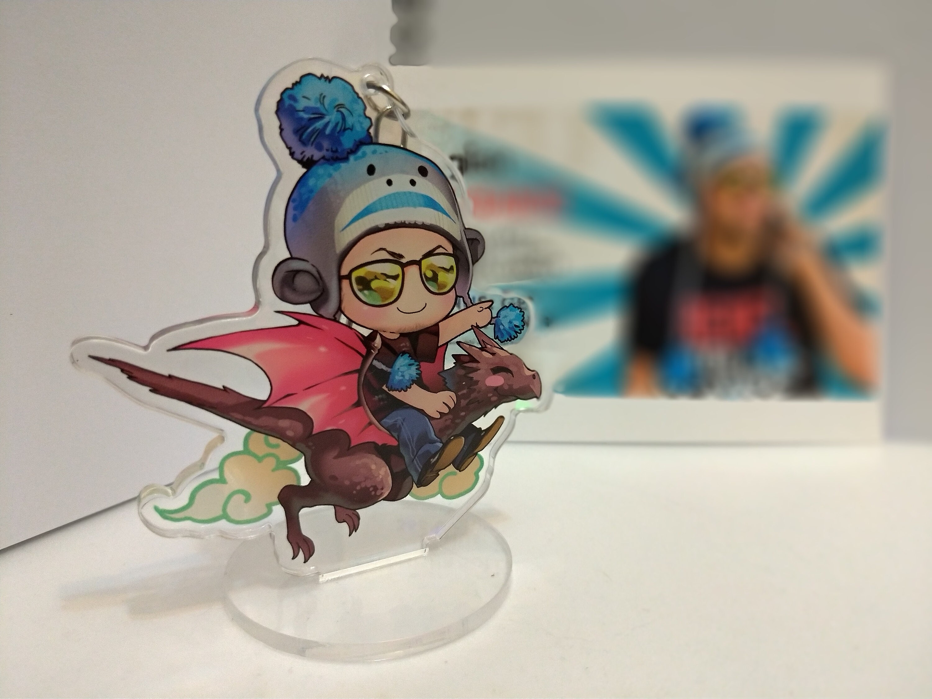 Misha-acrylic Key Ring/standee - Etsy Hong Kong