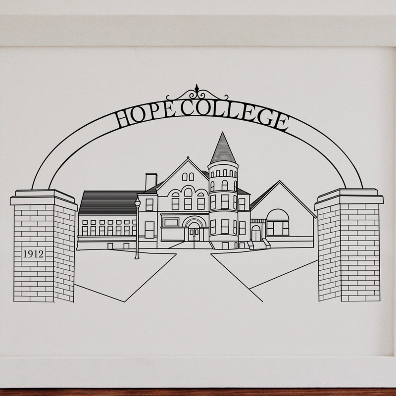 Hope College - Etsy