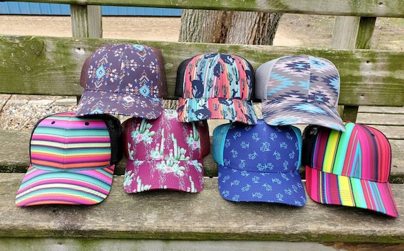 Western Baseball Cap Patterned Baseball Cap Western Print - Etsy