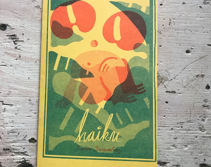 Haiku (two-color Risograph Zine) - Etsy