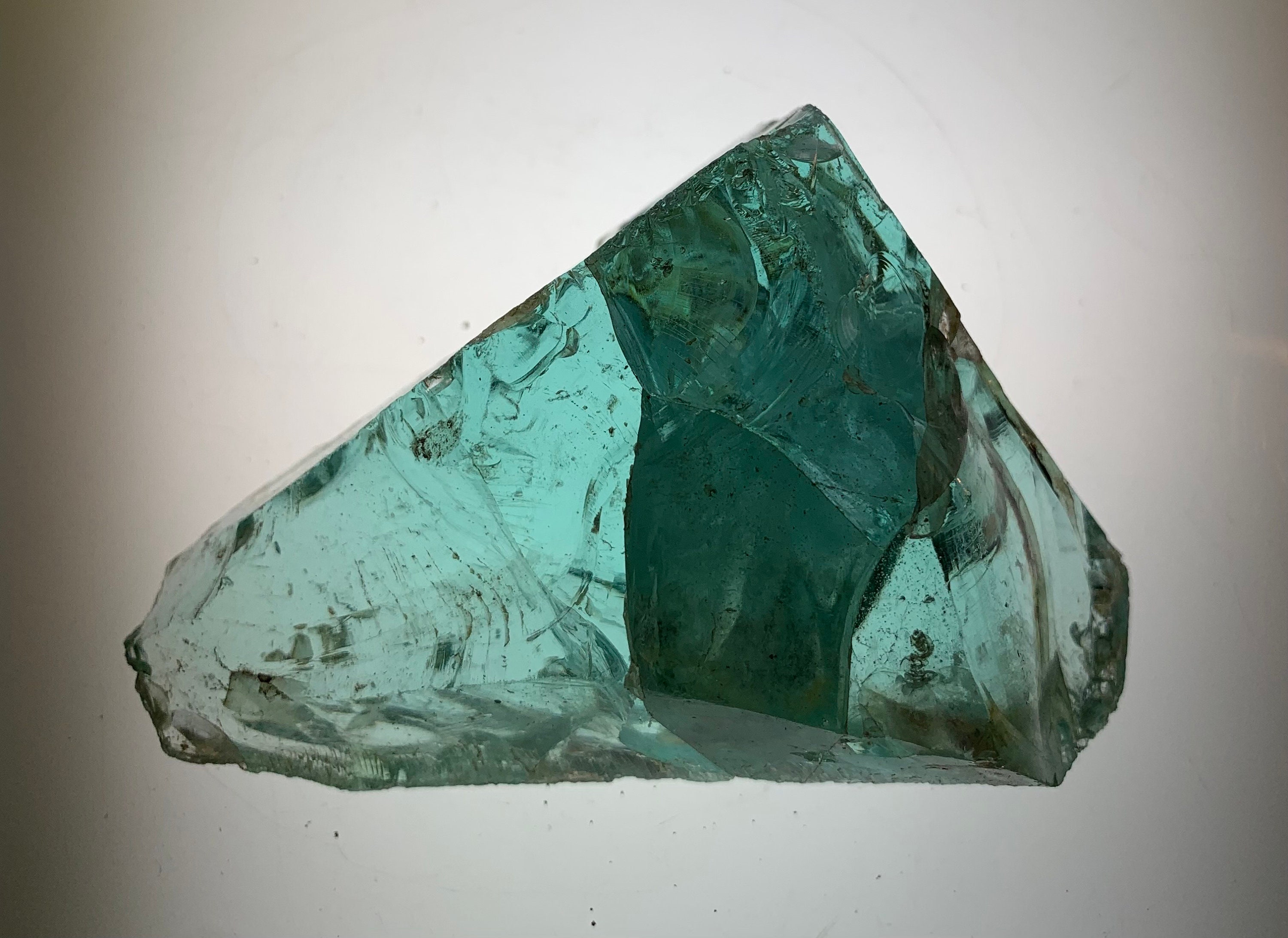 Beautiful Aqua Blue-green Colored Cullet Slag Glass Chunk 240 - Etsy