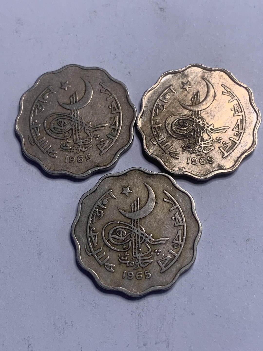 Coins From Pakistan 10 Paisa (3) - Etsy