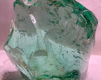 Colored Chunk Glass - Etsy