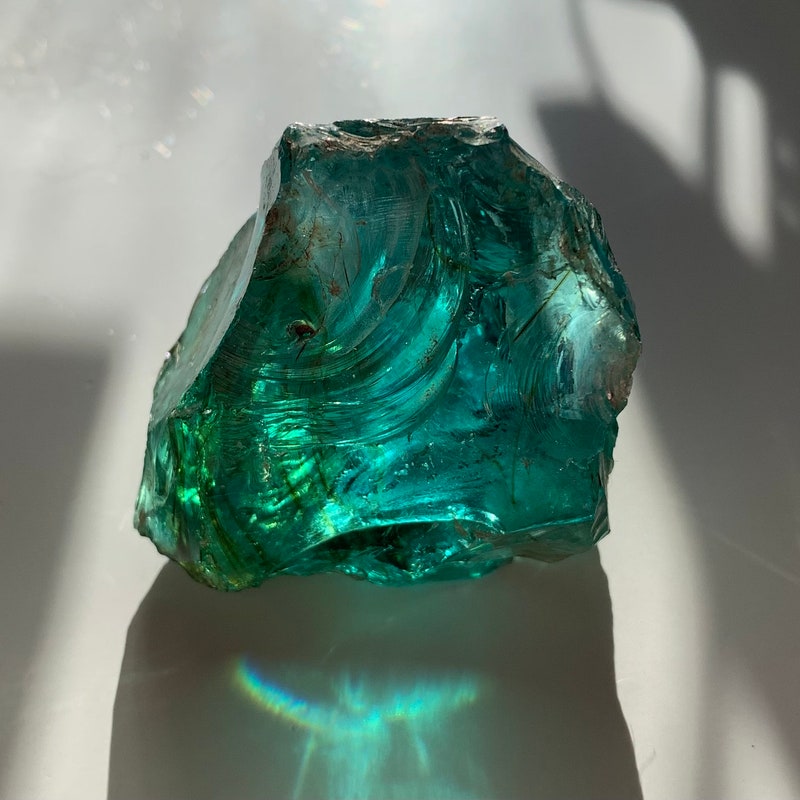 Slag Glass Chunks - Etsy