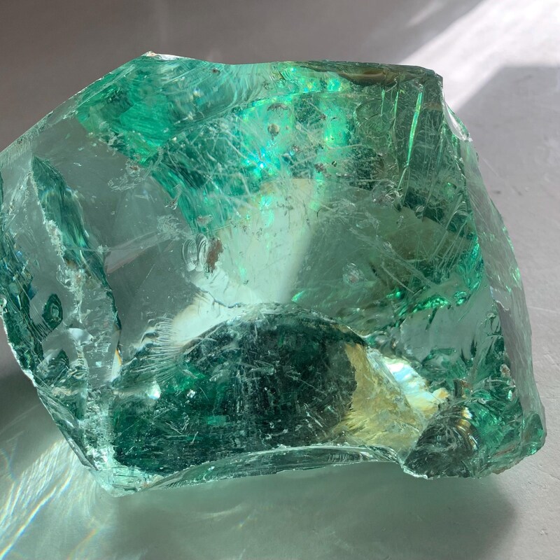 Slag Glass Chunks - Etsy