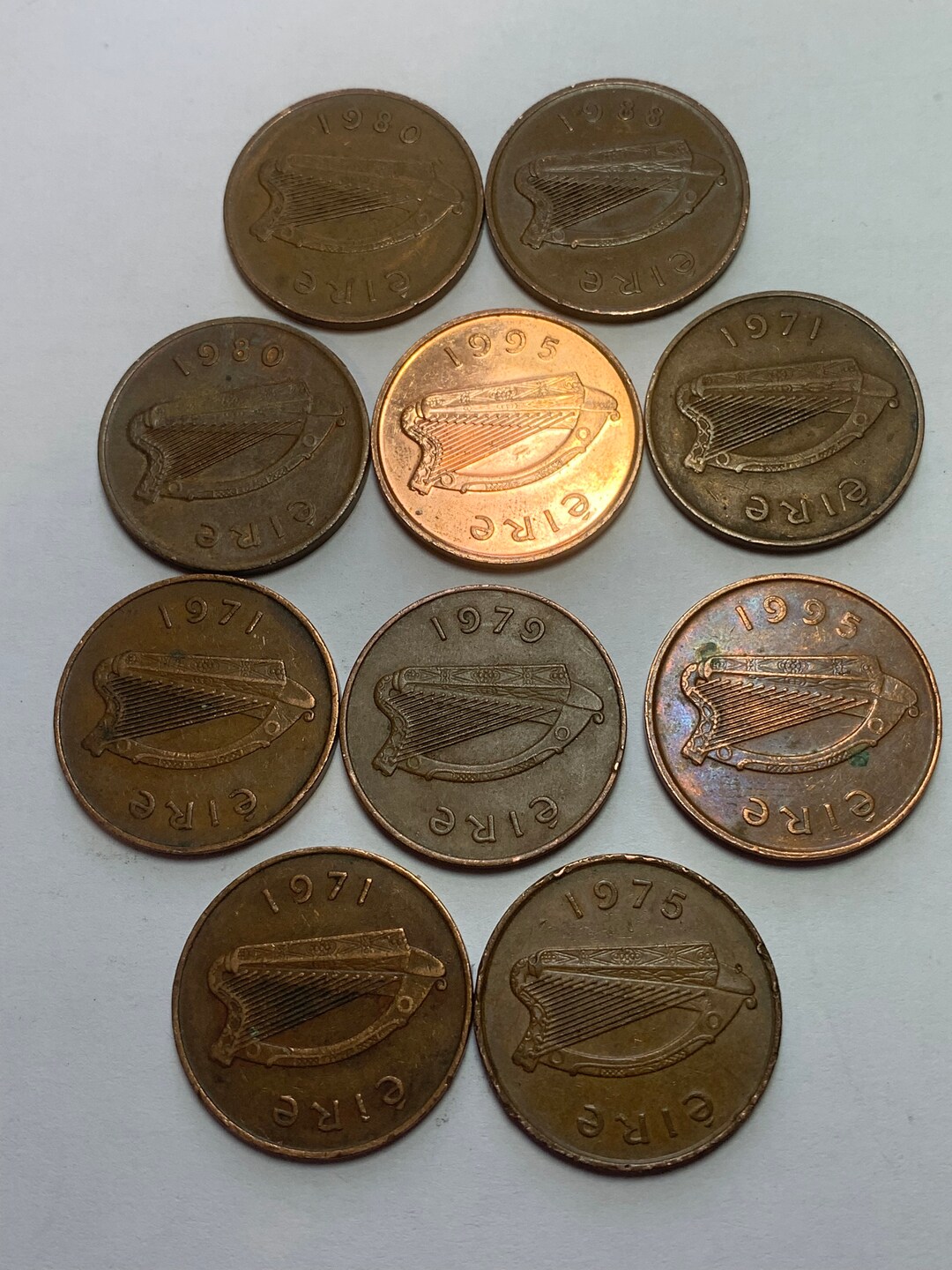 Coins of Ireland 2P (10) - Etsy