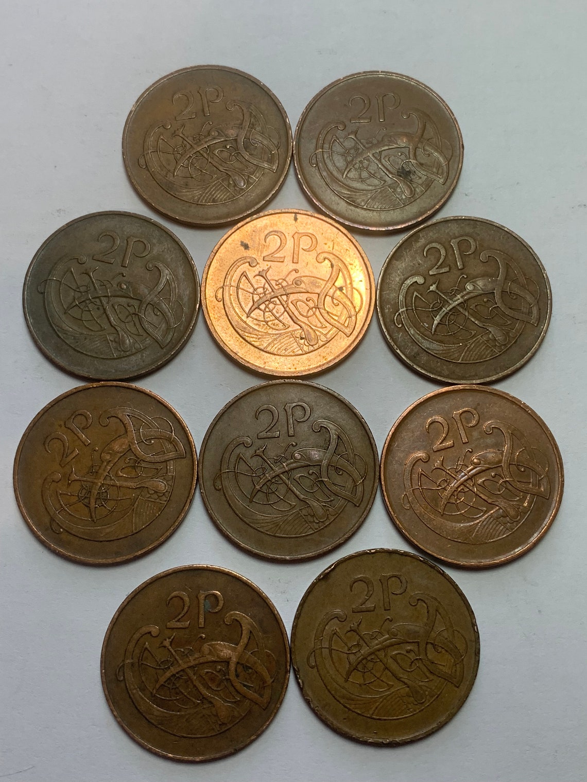 Coins of Ireland 2P (10) - Etsy