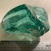Beautiful, Deep Blue-green Colored Cullet, Slag Glass Chunk 1058 Grams ...