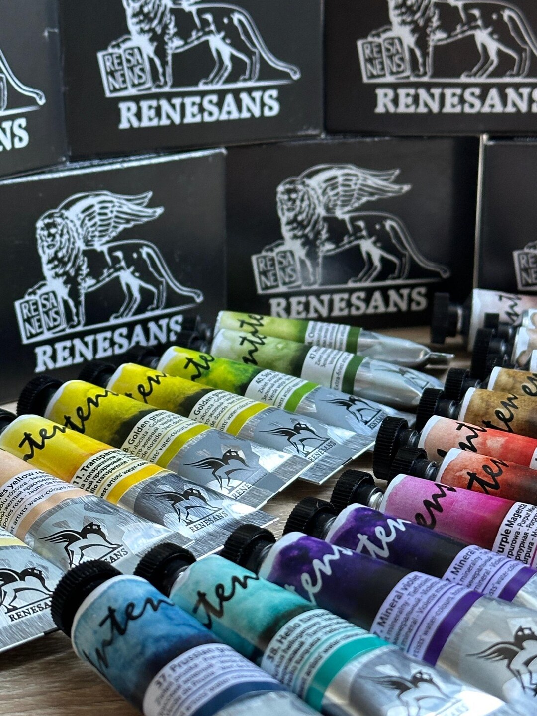 Renesans Watercolours 15 Ml Tube, High-grade Quality Paint, for Artists ...