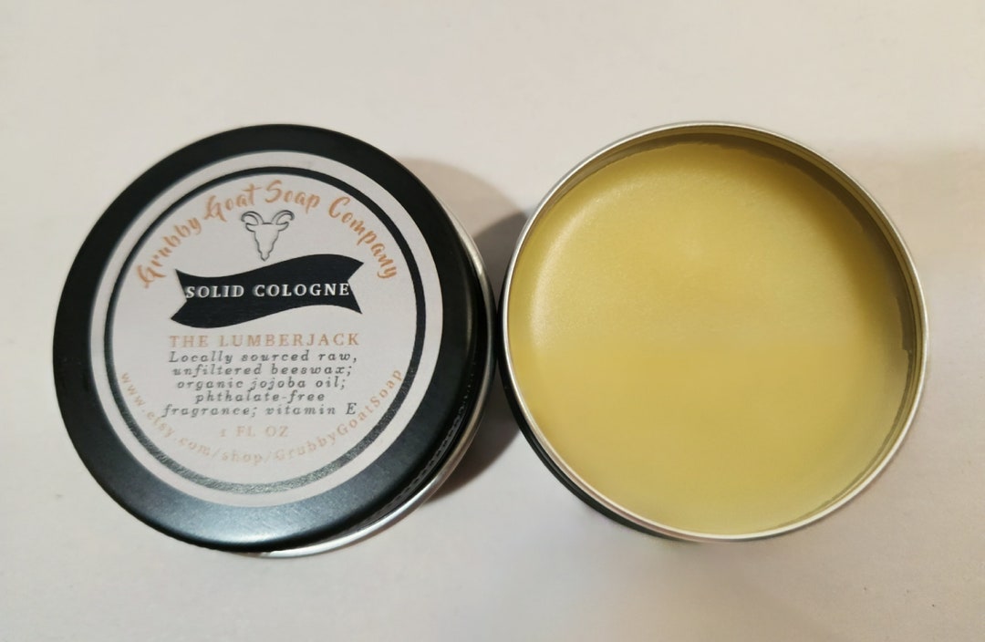 Solid Cologne Redwood and Cedar Lumberjack Woodsy Scent Paraben ...