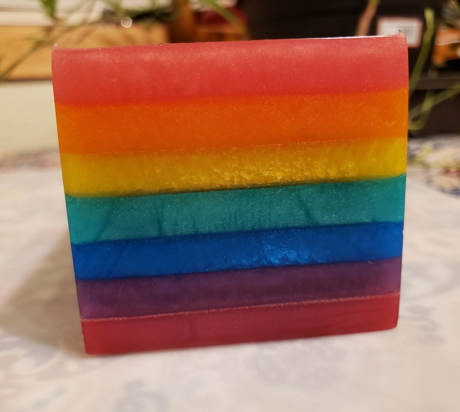 Sparkling Rainbow Gay PRIDE LGBTQ Two Spirit Fruity Soap for Him or Her ...