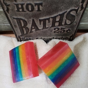Sparkling Rainbow Gay PRIDE LGBTQ Two Spirit Fruity Soap for Him or Her ...