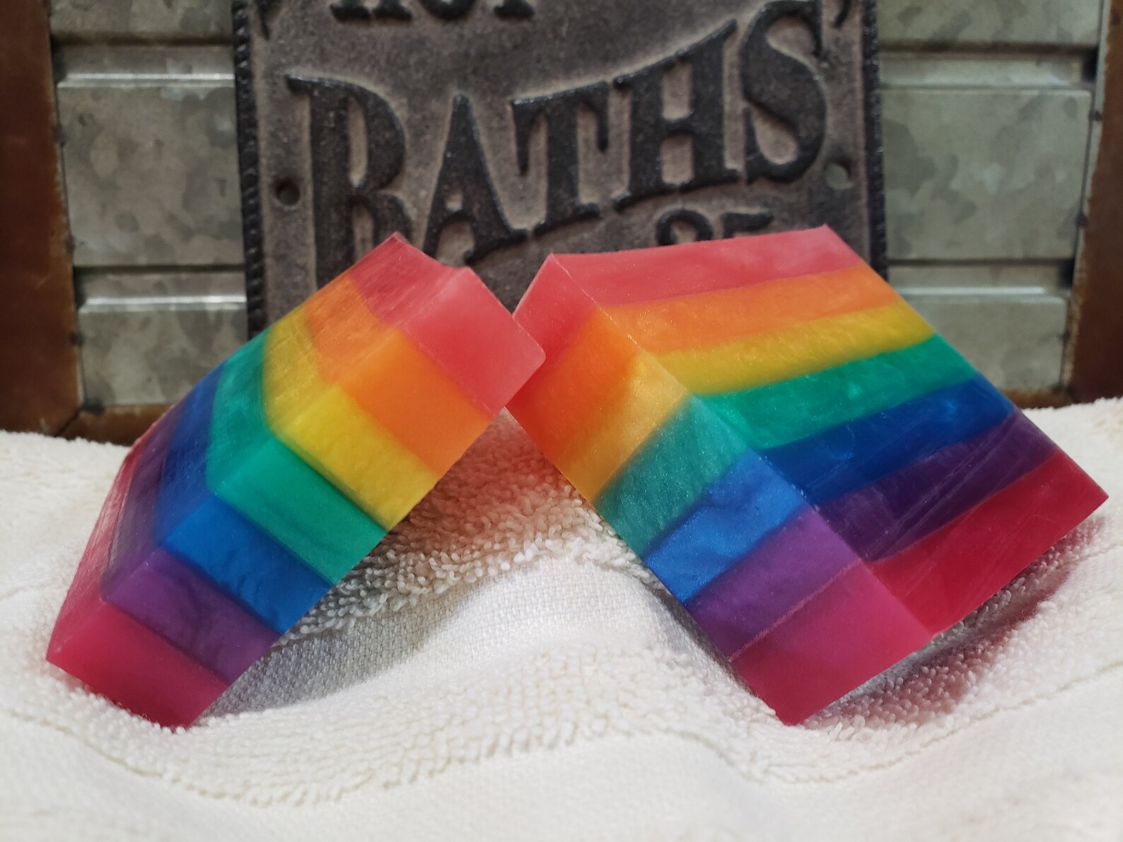 Sparkling Rainbow Gay PRIDE LGBTQ Two Spirit Fruity Soap for Him or Her ...