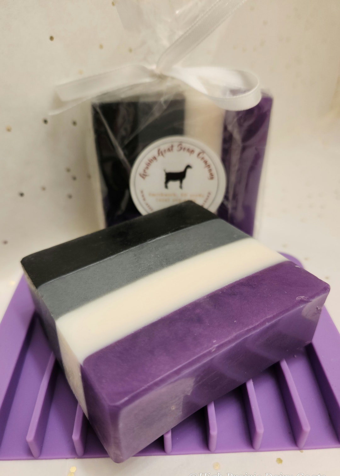 ACE Asexual Pride Flag Goat Soap LGBTQ Personal Self Care Bath and Body ...