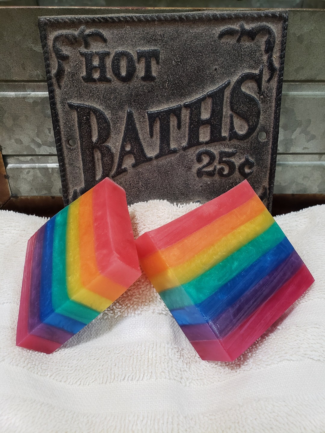 Sparkling Rainbow Gay PRIDE LGBTQ Two Spirit Fruity Soap for Him or Her ...