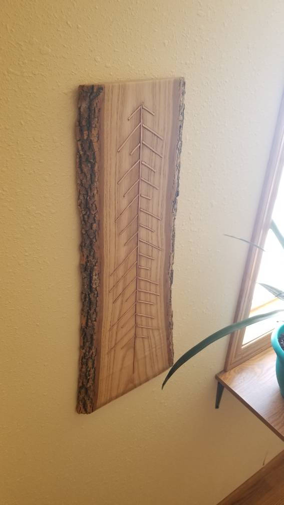 Copper in Wood - Live Edge Copper Tree Inlay - Etsy