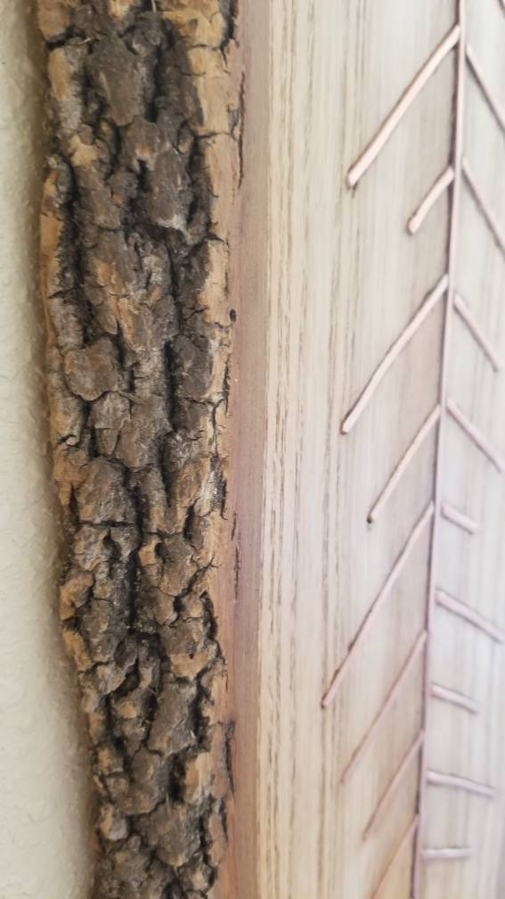 Copper in Wood - Live Edge Copper Tree Inlay - Etsy