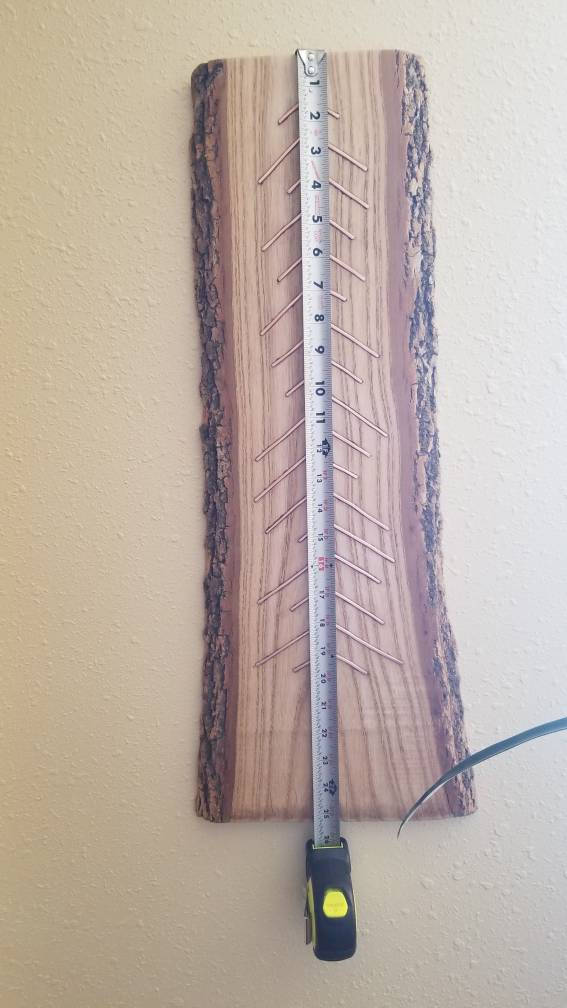 Copper in Wood - Live Edge Copper Tree Inlay - Etsy