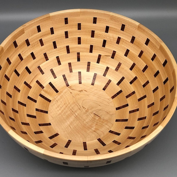 Segmented Wood Bowl - Etsy