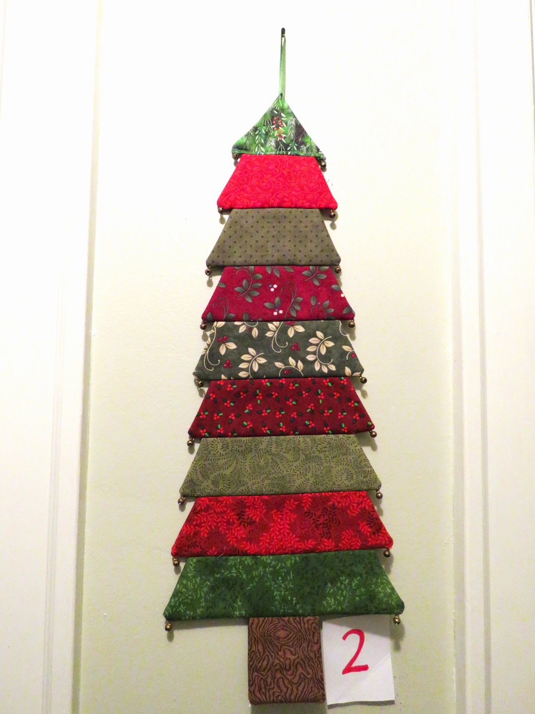 Christmas Tree Wall Hangings - 22" High - Etsy