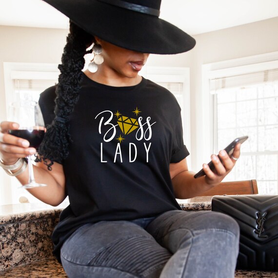 Boss Lady T-shirt - Etsy