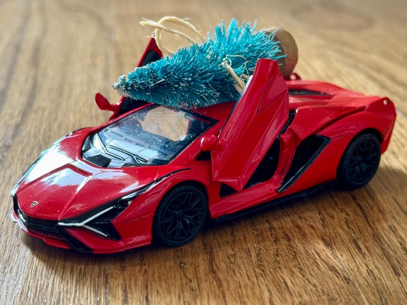 Lamborghini SIÁN FKP 37 With Christmas Tree, Lamborghini Christmas ...