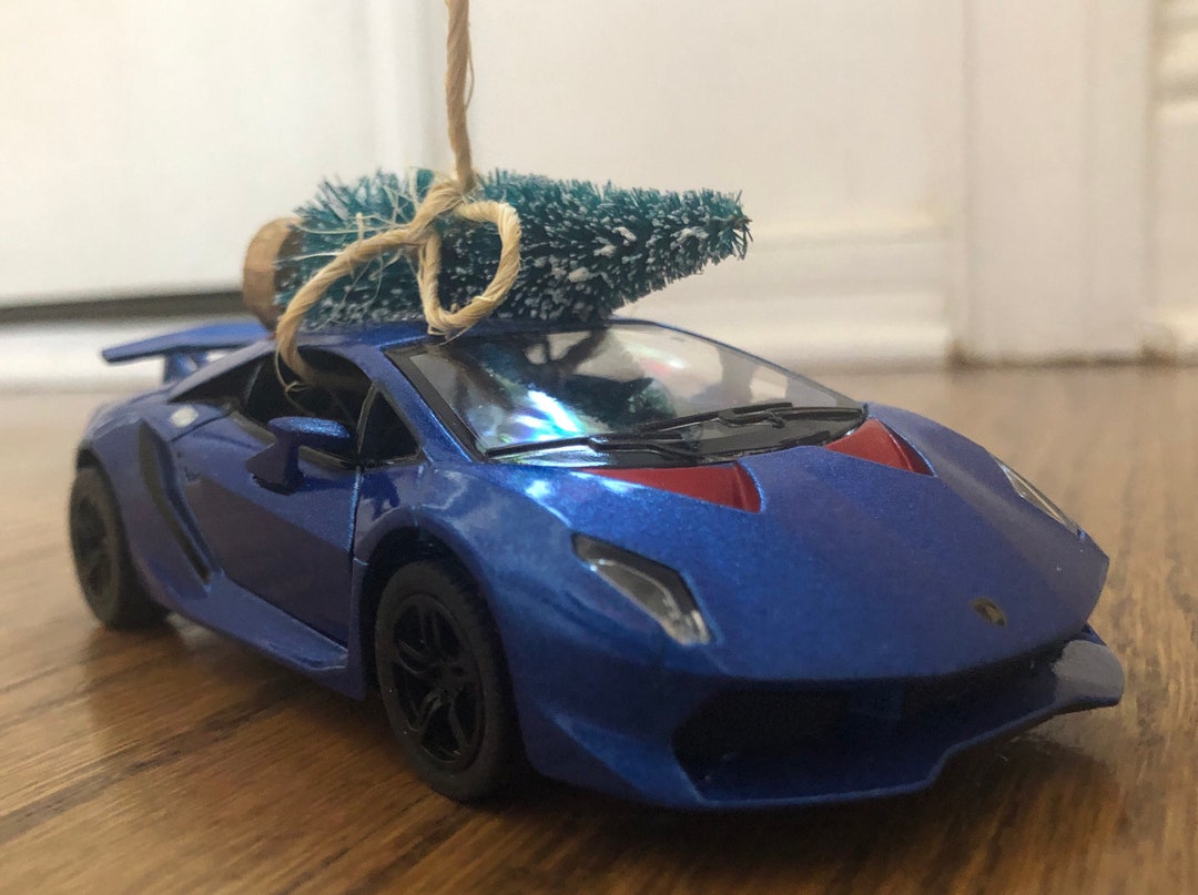 Lamborghini Sesto Elemento With Christmas Tree, Lamborghini Christmas ...