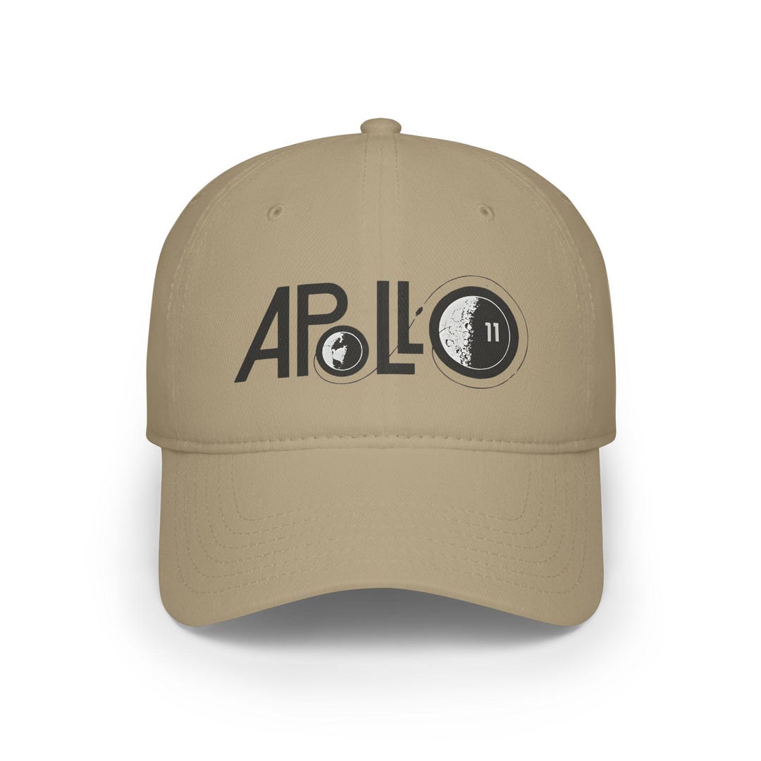 Apollo 11 Low Profile Baseball Cap / Hat Space Apollo Program Moon ...