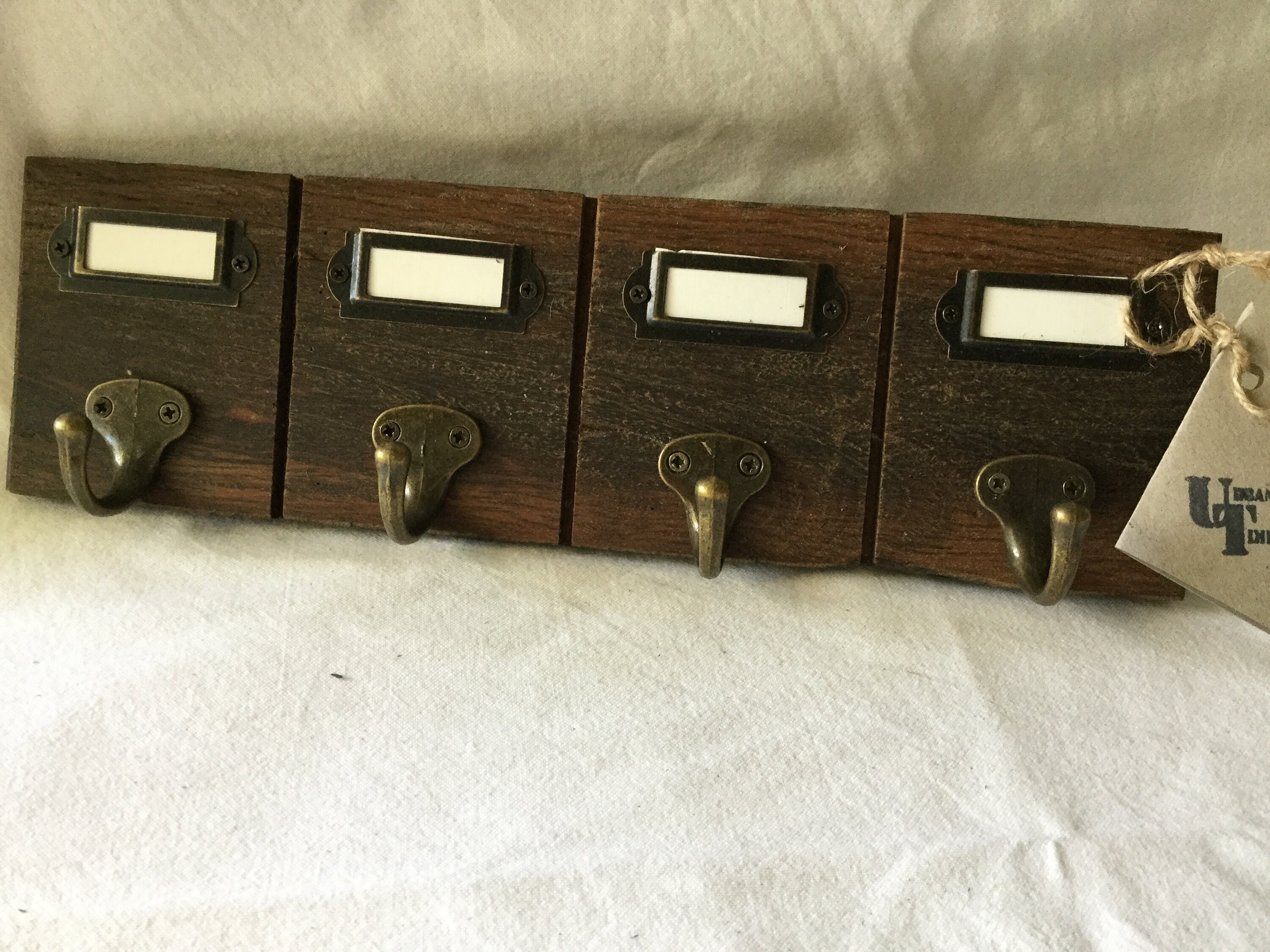 Rustic Timber Key Organizer//wall Mounted Key Organiser//key Rack//key ...