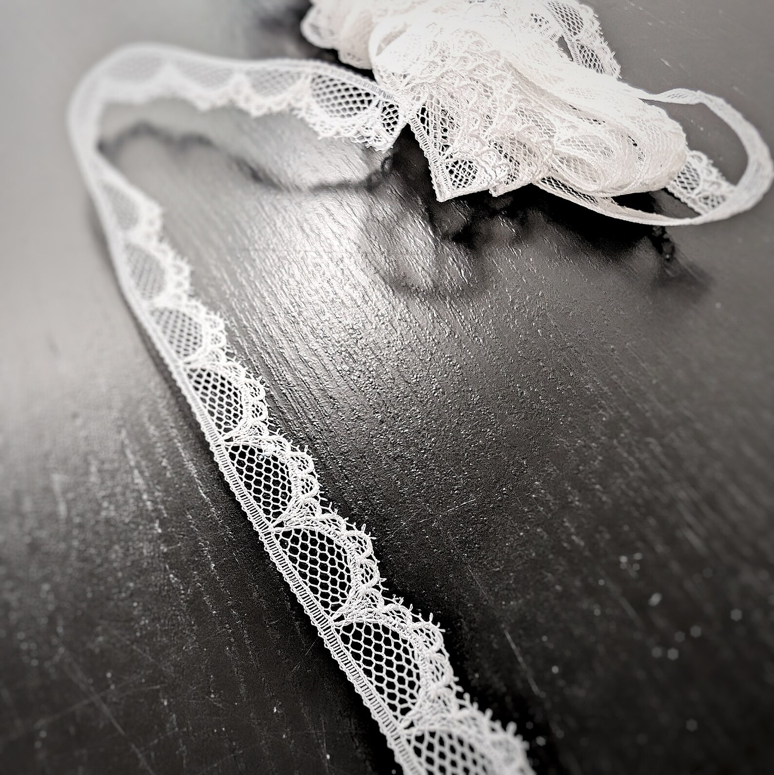 Narrow White Scalloped Lace Trim Sewing - Etsy