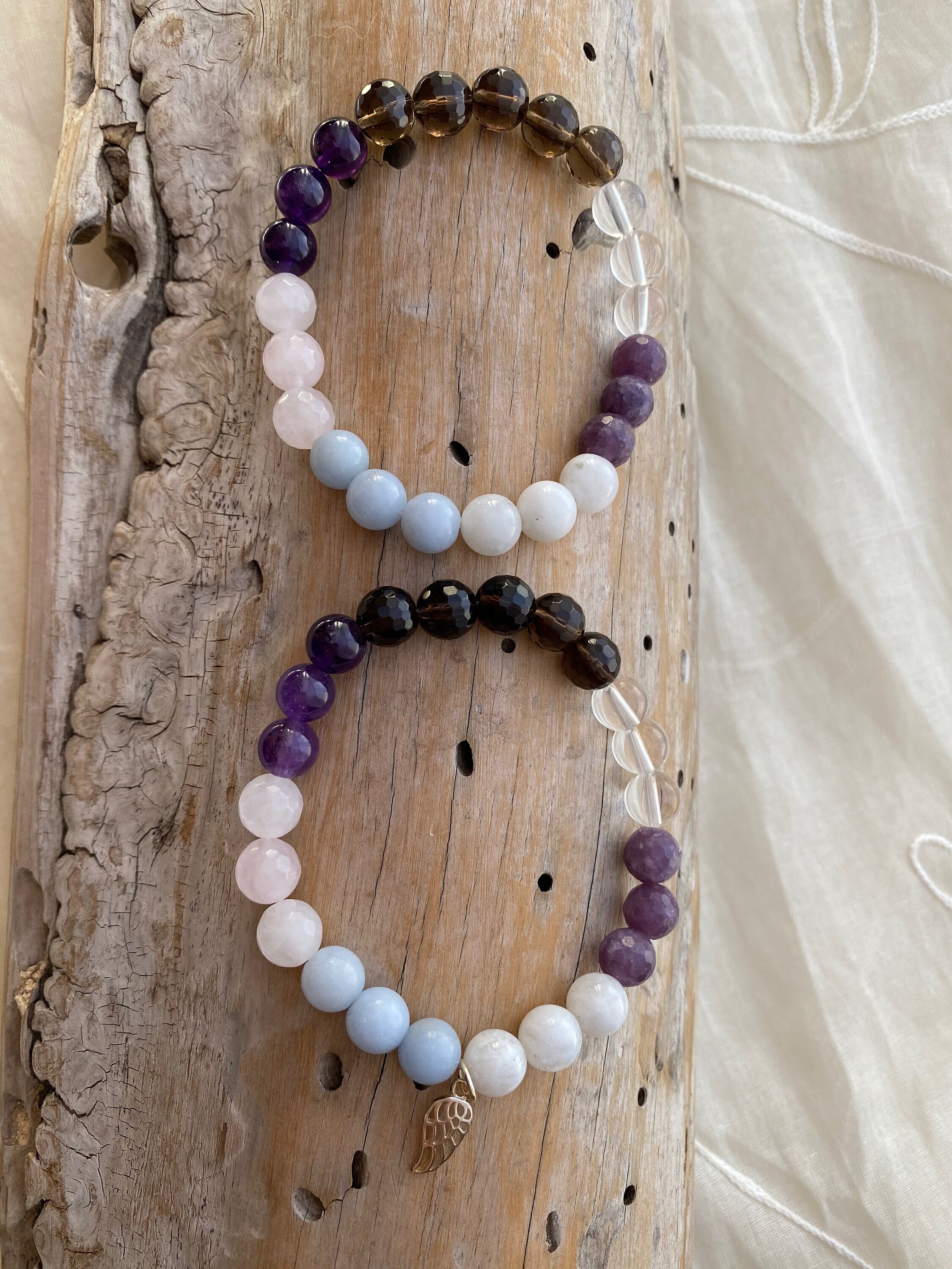 GRIEF AND LOSS Bracelet Top 7 Gemstones for Grief & Loss | Etsy