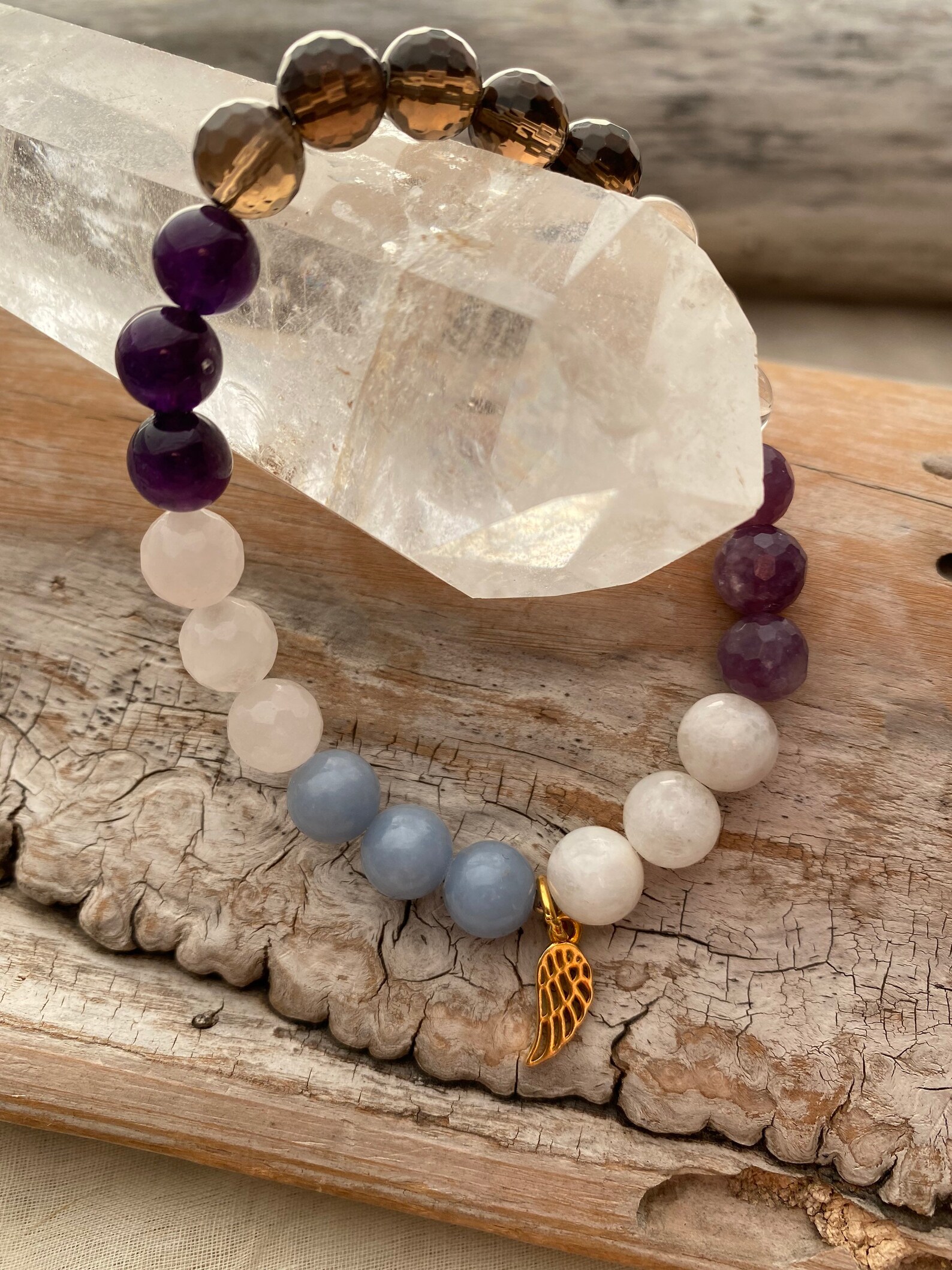 GRIEF AND LOSS Bracelet Top 7 Gemstones for Grief & Loss | Etsy