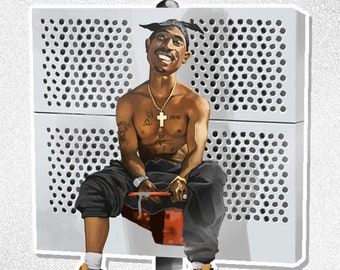 Tupac Above the Rim - Etsy