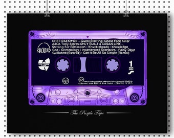 Purple Tape Raekwon - Etsy
