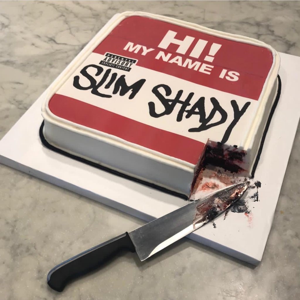 Hi My Name Is Slim Shady Sticker