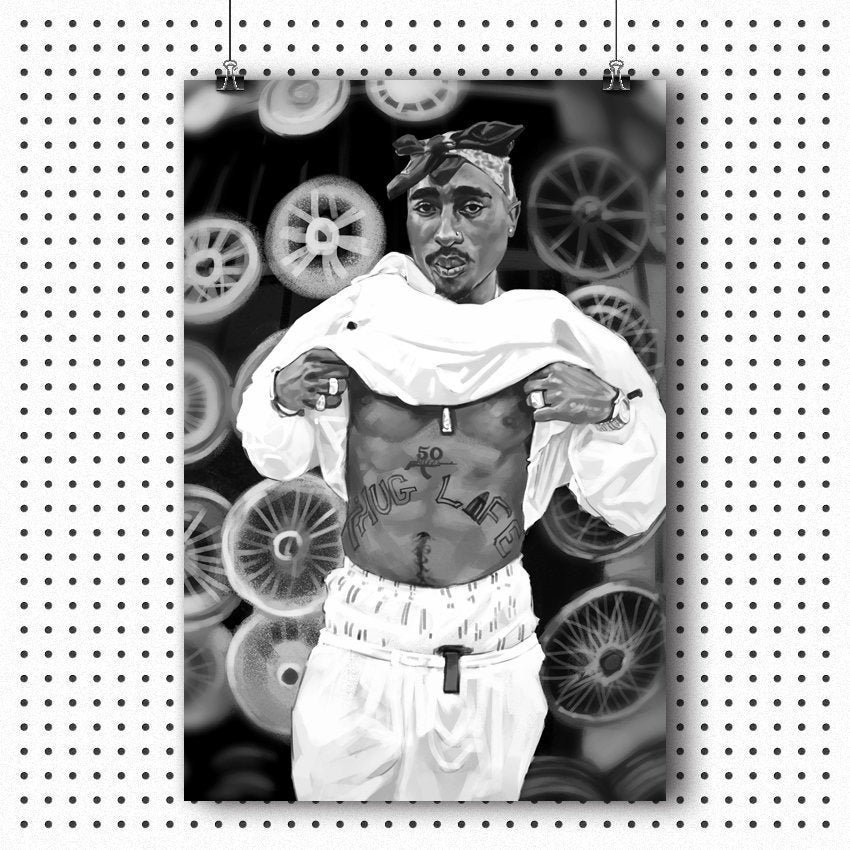 Tupac Thug Life Poster