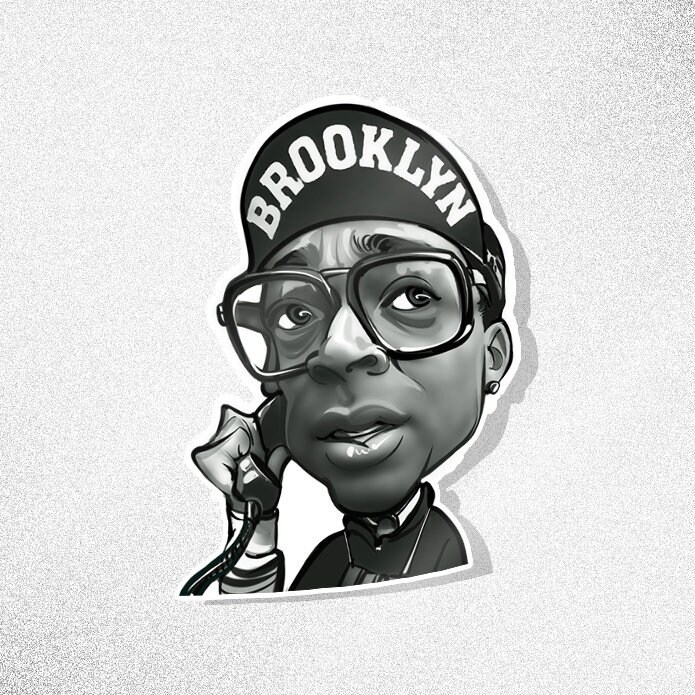 Spike Lee "Gotta Be Mars" Sports Caricature Series - Mars Blackmon ...