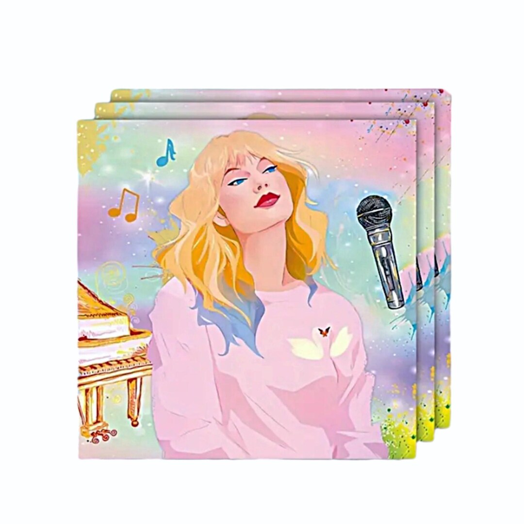 Taylor Swift Birthday Party Napkins Swiftie Party Decor Eras Tour ...