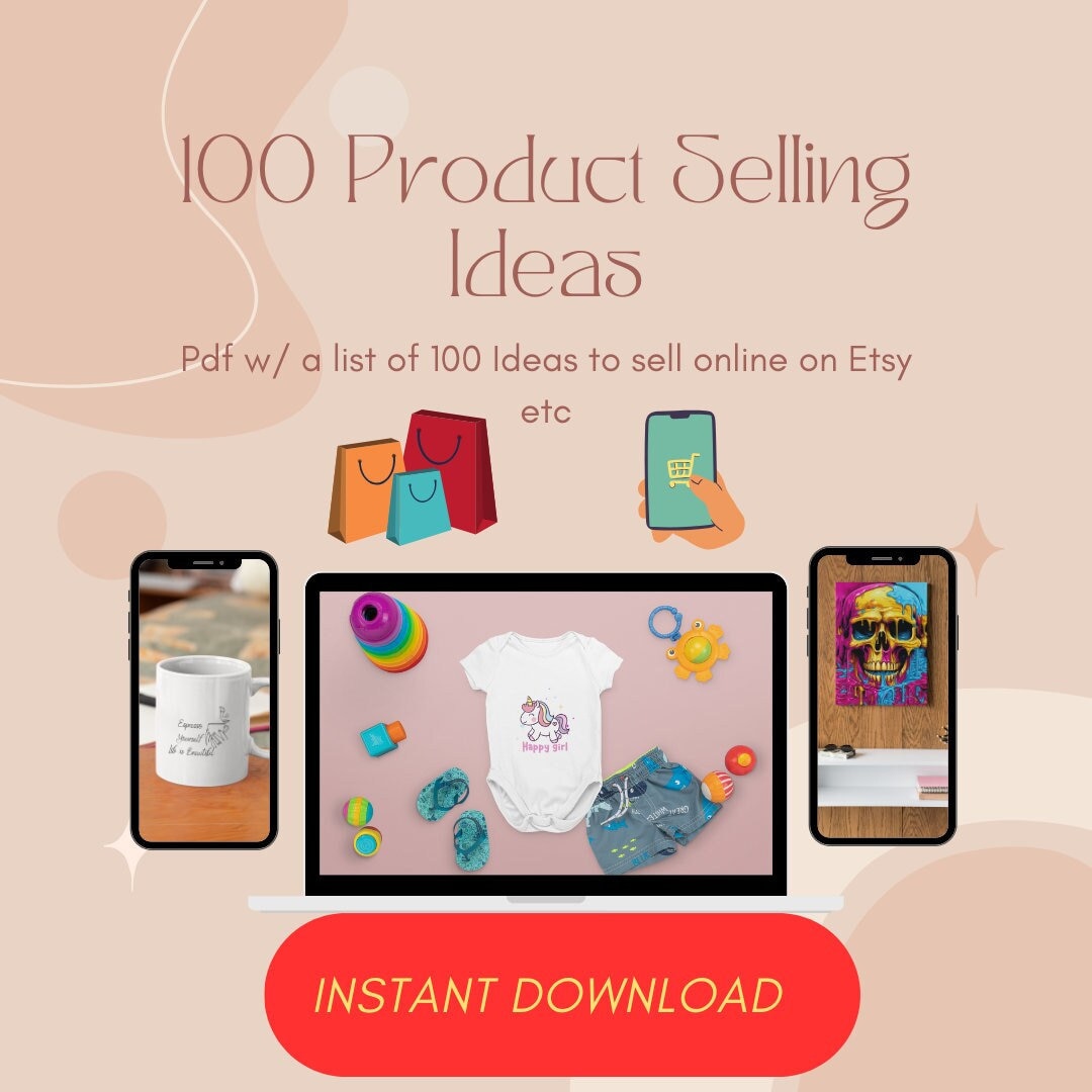 100 Etsy Digital Product Ideas to Sell on Etsy, Products That Sell High ...