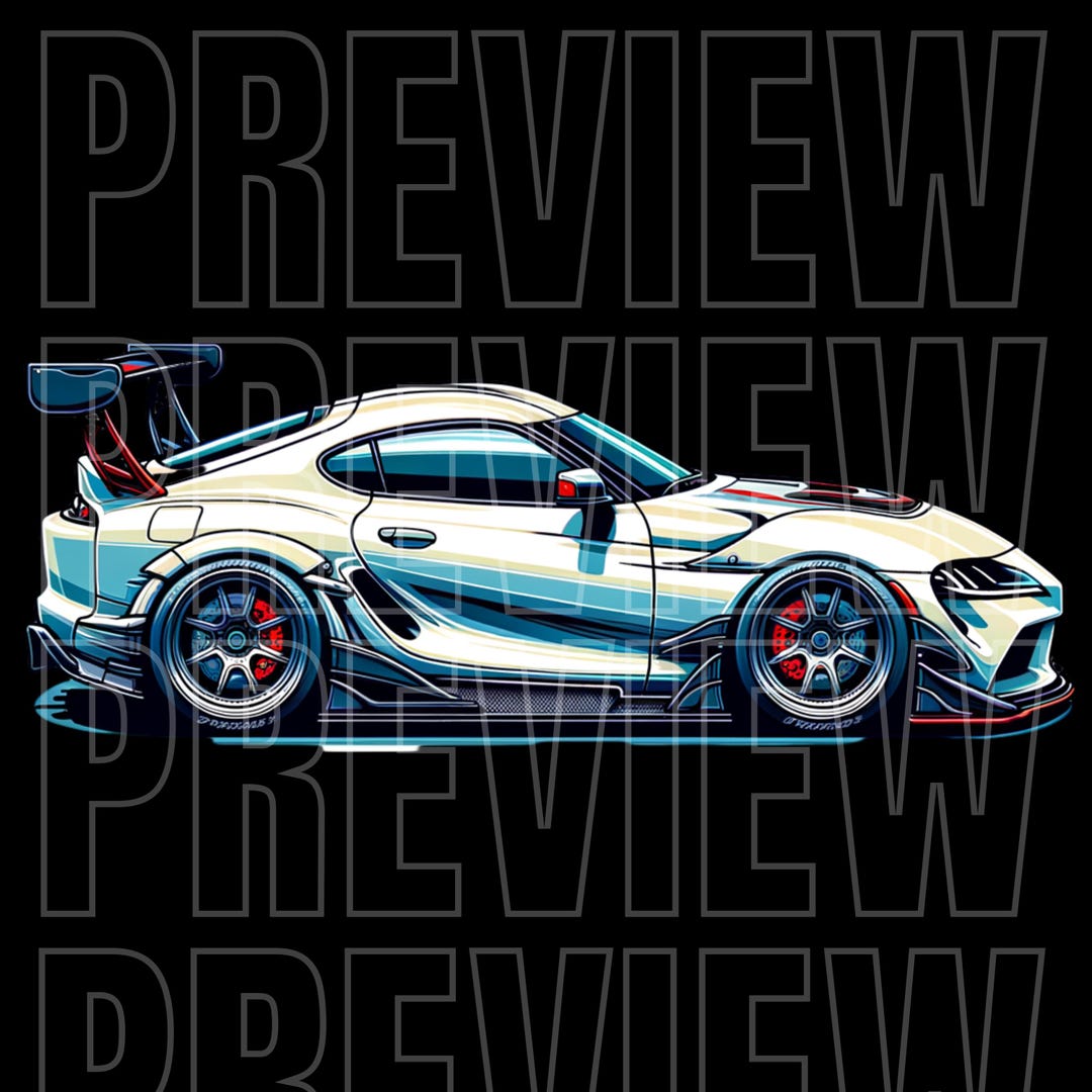 Supra MK4 Jdm Imports Digital Art, Mockups, Digital Download, PNG ...