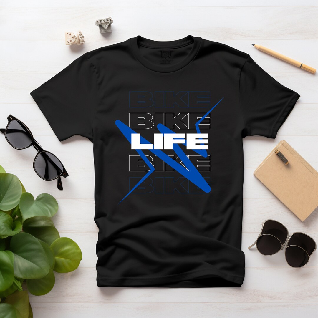 Bikelife Lifeline Shirt, Cyclist Tee, Motorcycle Gift Tshirt, Cycling ...