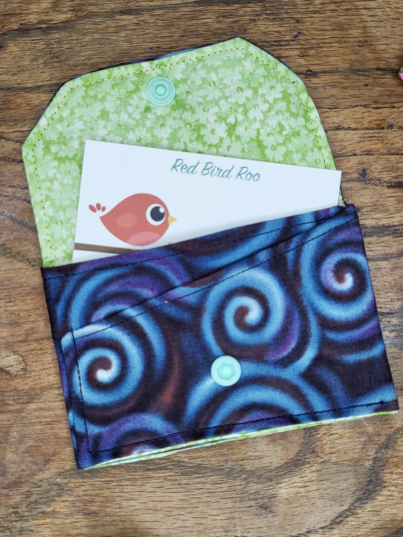 Cotton Fabric Washable Compact Wallet - Etsy