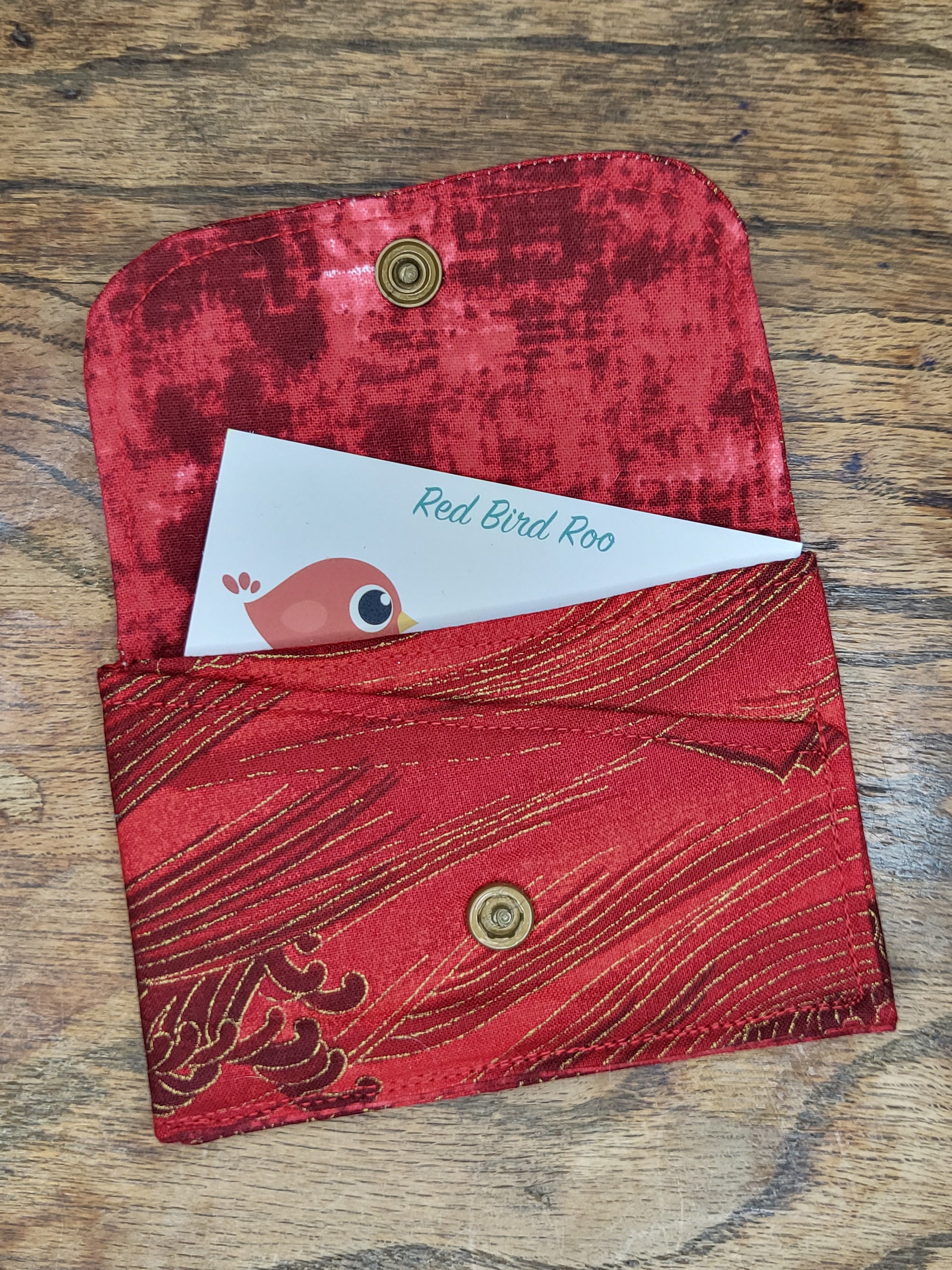 Cotton Fabric Washable Compact Wallet - Etsy