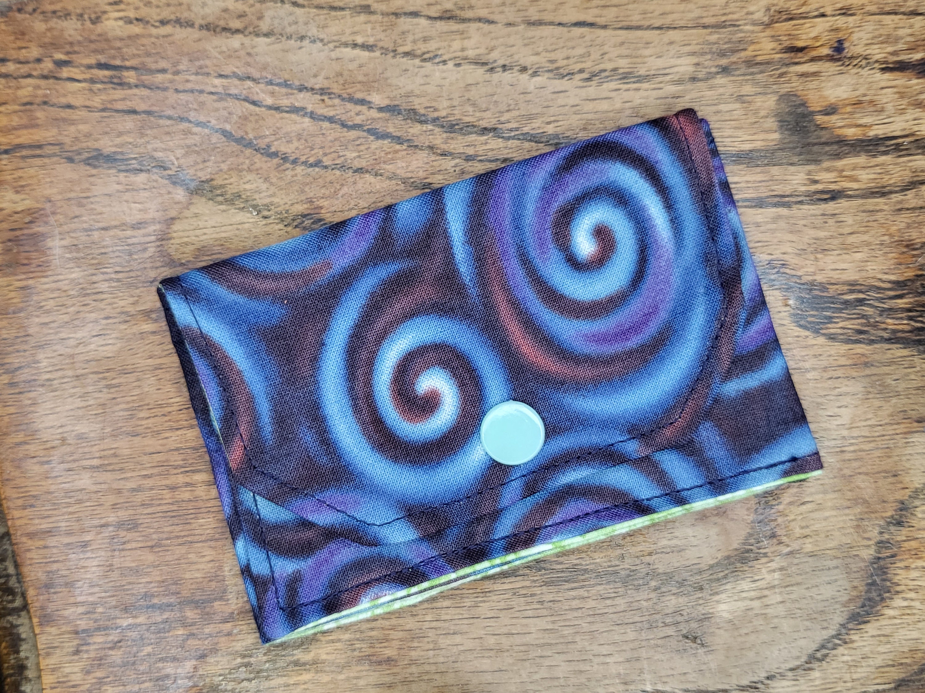Cotton Fabric Washable Compact Wallet - Etsy