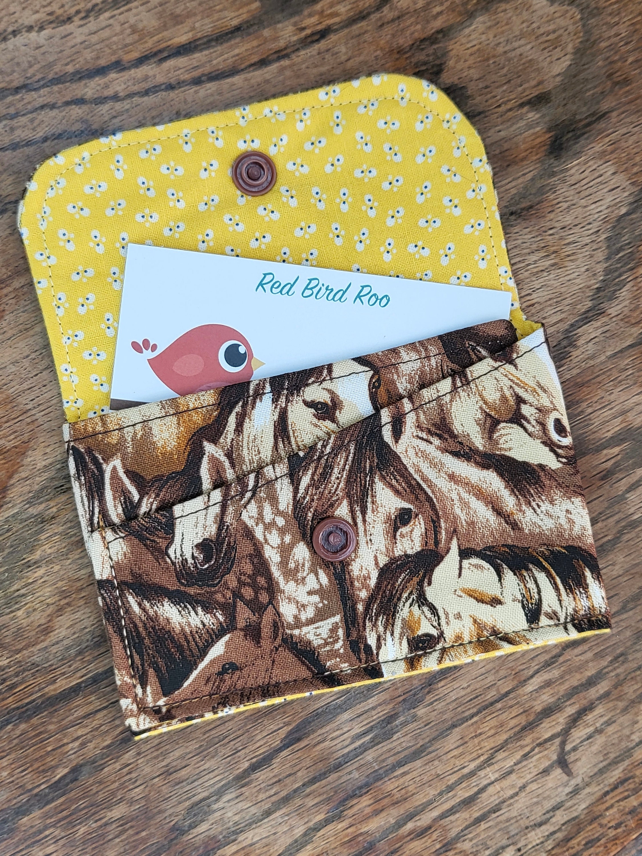 Cotton Washable Compact Cute Wallet - Etsy