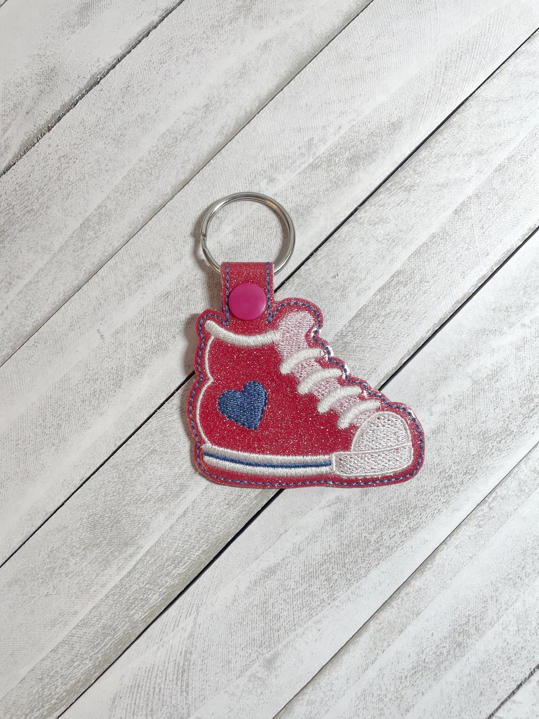 Tennis Shoe Keychain, Tennis Shoe Key Ring, Tennis Shoe Key Chain ...